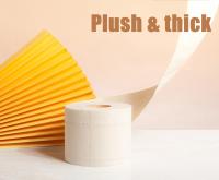 China OEM Customized Soft Organic Eco-friendly Bamboo Pulp 2-3 Layers Toilet Paper Organic Bamboo Tissues for sale