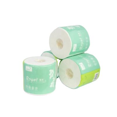 China Premium Quality Soft Toilet Paper Roll Manufacturer's Cute Bamboo Pulp Sanitary Tissue for sale