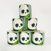 China Eco-Friendly 3 Ply Strong Flushable Bamboo Pulp Toilet Tissues OULU Brand Chinese Supply for sale