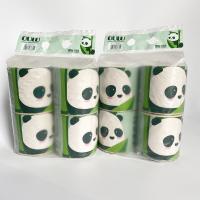 China Portable RV Toilet Paper Roll Strong Oil Absorption Recycled Soft Toilet Paper with Plain Embossing for sale
