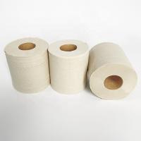 China No Fluorescent Agent Eco-Friendly ISO9001 Certified 14.5 GSM Standard Roll Bamboo Pulp Millennial Jumbo Toilet Paper for sale
