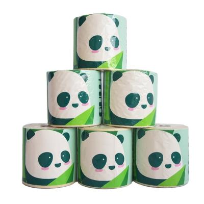 China Customized 1-Ply Bamboo Pulp Bobo Toilet Roll UK Printed Z-Fold Tissue Premium Quality Toiletries for sale
