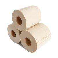 China Ultra ComfortCare 3 Ply Dust-Free Embossed Bamboo Toilet Paper Reel Soft Plain Tissue Roll for sale