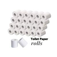 China Luxury Flat Pack Toilet Paper Sinopec Group Paper Toilet Colored Customized Ultra Soft 96 Rolls of Toilet Paper Bamboo Pulp for sale