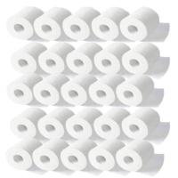 China Luxury Flat Pack Toilet Paper Sinopec Group Paper Toilet Colored Customized Ultra Soft 96 Rolls of Toilet Paper Bamboo Pulp for sale