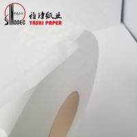 China No Fluorescent Agent Virgin Bamboo Pulp Jumbo Roll Toilet Tissue for sale