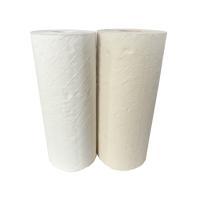 China Manufacturer Wholesale Strong Absorbent Sustainable 3 Ply Virgin Bamboo Pulp Kitchen Tissue Paper Towels Roll for sale