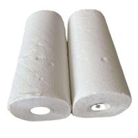 China Excellent Bamboo Pulp Unbleached 2ply 280 Sheets Kitchen Towel Paper Roll for Cleaning for sale