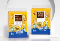 China Factory Wholesale Soft Large Bamboo Pulp Kitchen Roll Paper Original Facial Tissues for Household Cleaning Bag Tissue Style for sale