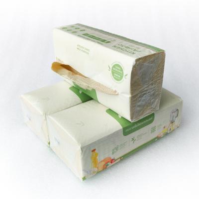 China Hot Selling High-quality Absorbent and Soft 100% Virgin 3-layer Bamboo Pulp Customizable Box Tissue Facial Tissue 135 Sheets/Box for sale