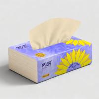 China OEM/ODM Yashi 100% Virgin Wood Bamboo Pulp Soft Box Tissue Facial Tissue Custom Logo Paper 2/3/4 Ply 190x135mm Soft Plastic Pack for sale