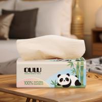 China 100% Virgin Wood Bamboo Pulp Facial Tissue Custom Logo 1 2 3 4 Layer Ply Soft Pack Tissue Paper for sale