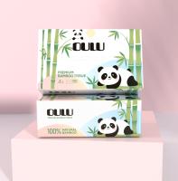 China 100% Virgin Wood Bamboo Pulp Facial Tissue Custom Logo 1 2 3 4 Layer Ply Soft Pack Tissue Paper for sale