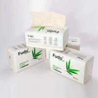 China Custom Logo 2 Ply Facial Tissue Eco-Friendly and Soft Natural Color Embossed Box Style for sale