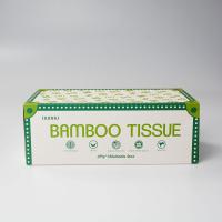 China High quality unbleached natural color oem pocket box pack 2 ply facial tissue paper for sale
