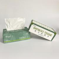 China High quality unbleached natural color oem pocket box pack 2 ply facial tissue paper for sale