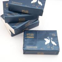 China OULU Paper 3 Ply Soft Pack Bamboo Fiber Facial Tissue Paper 270 Sheets for sale