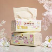 China Hot sale Chinese nature colour unbleached 2 ply bamboo paper soft packed facial tissue for sale