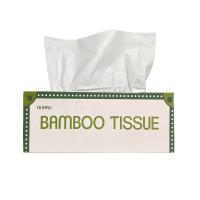 China Disposable 2ply Skin Care Soft Custom Box Facial Tissue Paper Natural Bamboo Pulp Facial Tissue for sale