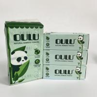 China Disposable 2ply Skin Care Soft Custom Box Facial Tissue Paper Natural Bamboo Pulp Facial Tissue for sale