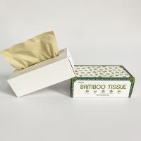 China Disposable 2ply Skin Care Soft Custom Box Facial Tissue Paper Natural Bamboo Pulp Facial Tissue for sale