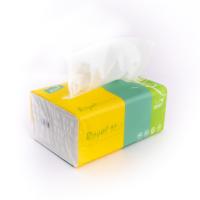 China Skin Friendly Ultra Soft Bamboo Facial Tissue 100% Virgin Bamboo Pulp Face Tissues for sale