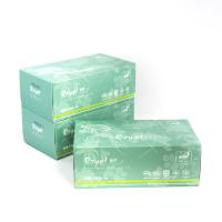 China High Quality Custom Wholesale White 3 Ply Comfortable Eco Facial Tissue Virgin Bamboo Pulp Soft Facial Tissue for sale