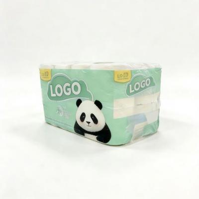 China High Quality Custom Bulk 2 3 4 Ply Ultra Soft Strong Unbleached Bathroom Toilet Paper Jumbo Roll Packaging Bags for sale