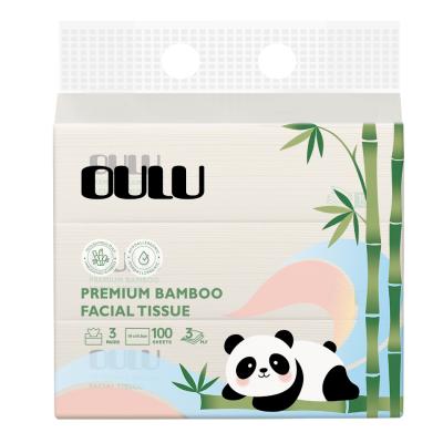 China Best Seller Custom Organic Virgin Bamboo Pulp Disposable Face Towelette Cleaning Facial Washcloth Dry Wipes for Box Tissue Home for sale