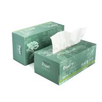 China Facial Tissue Wholesale 100% Virgin Bamboo Pulp Custom Paper Tissue 2/3/4 Ply Strong Water Absorption OEM Available for Home Use for sale