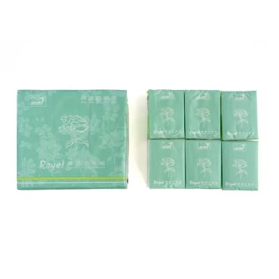 China Wholesale Cheap ultra Soft Virgin Bamboo Pocket Tissues Paper Handkerchiefs for sale