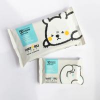 China OEM  Bamboo Disposable Bamboo Water Natural Organic Cleaning Eco Hand Wet Baby Wipes for sale