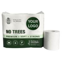 China Wholesale Toilet Paper Bamboo Pulp 10 Rolls Per Pack Soft and Comfortable Tissue Toilet Rolls OEM Manufacturer for sale