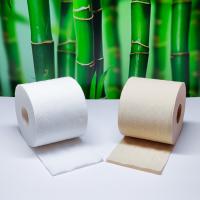China Hot Sale Custom Virgin Bamboo Pulp Eco-Friendly Antibacterial Hotel Bathroom Soft Hygienic 2/3/4/5 Ply Toilet Tissue Roll for sale