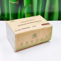 China Factory Hot-selling Customized Logo Size Box Tissue 100% Virgin Bamboo Pulp Facial Tissue with 2/3/4 Ply in Soft Packaging for sale