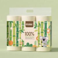 China Cheap Manufacturers Luxury Printed 3ply Jumbo Toilet Paper Soft Bulk Commercial Hotel Custom Logo for Hotels and Offices for sale