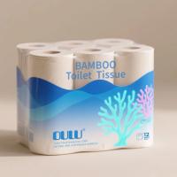 China Wholesale 2-Ply Luxury Toilet Roll with Custom Logo Bulk Jumbo Soft 3-Ply Commercial Toilet Tissues Cheap Option for sale