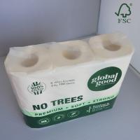 China High Quality Custom Package 2-3 Ply Soft Printed Core Bulk Bathroom Toilet Tissues Manufacturer's Biodegradable Roll Tissue for sale