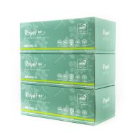 China Customizable 4 Ply Facial Tissue Paper Natural Color Virgin Bamboo Pulp Portable Pocket Office Hotel Box Style for sale