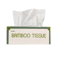 China Cheap Biodegradable Unbleached Softcare Bamboo Tissue Facial Box Paper Extractable Facial Tissue Tissue Paper for sale