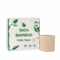 China OEM Custom Soft Bulk 2-4 Ply Bamboo Toilet Tissue Paper Roll Wholesalers' Preferred Choice for sale