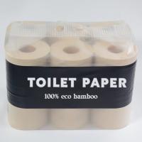 China Hot Selling OEM Customized Cheap 4 3 2 Layer Bamboo Toilet Paper Roll Soft Organic Environmentally Certified Toilet Tissues for sale