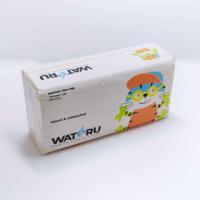China Customised logo Virgin bamboo pulp Natural Color 2 ply soft wrap facial tissue for sale