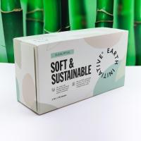 China Wholesale High Quality 4 Ply Bamboo Soft Pocket Facial Tissues Natural Color Boxed Tissues for sale