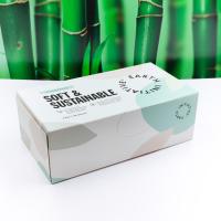 China Wholesale High Quality 4 Ply Bamboo Soft Pocket Facial Tissues Natural Color Boxed Tissues for sale