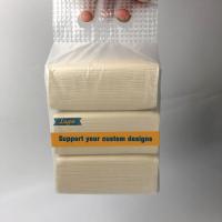 China Custom Logo Hard paper carton Package Bamboo Pulp 4 ply logo tissue paper facial for sale