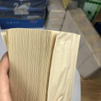 China Wholesale High quality unbleached virgin bamboo pulp 3 ply facial tissue paper for sale