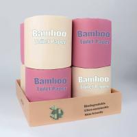 China Custom Standard size ultra soft strong pulp home supplies bamboo toilet paper for sale