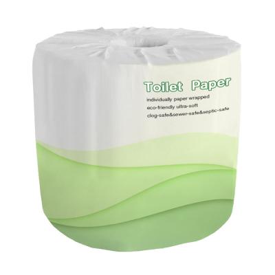 China Custom Standard size ultra soft strong pulp home supplies bamboo toilet paper for sale