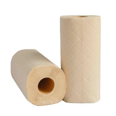 China Wholesale reusable paper hand towel organic bamboo bulk kitchen tissue towel paper roll for sale